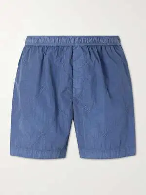 Bottega Veneta Crinkled-satin Swim Shorts