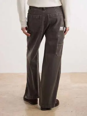 A.p.c. Dan Carpenter Wide-leg Cotton-canvas Trousers