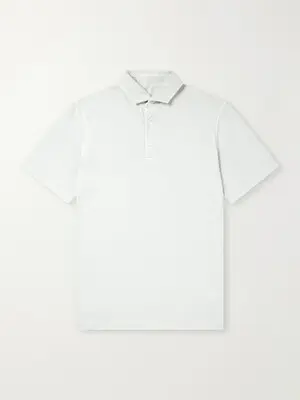 Fedeli Cotton-jersey Polo Shirt