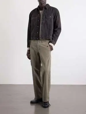 JEANERICA Monti Straight-leg Cotton-twill Trousers