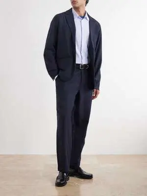 Folk Assembly Mélange Wool-blend Suit Jacket