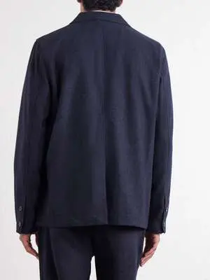 Folk Assembly Mélange Wool-blend Suit Jacket