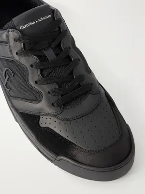CHRISTIAN LOUBOUTIN Bsketball 1 Retro Sneakers - Black