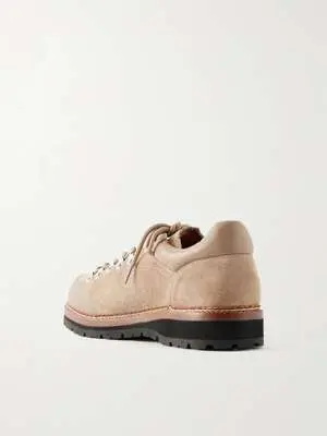 Polo Ralph Lauren Alpine Leather-trimmed Suede Hiking Boots
