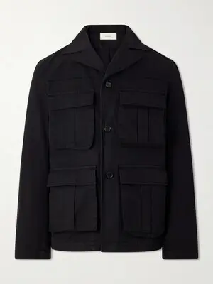 JEANERICA Jacob Cotton Utility Jacket - Black