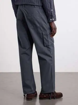 JEANERICA Monti Straight-leg Cotton Trousers