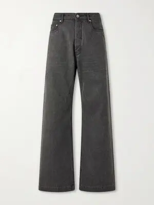 Rick Owens Geth Wide-leg Jeans - Gray