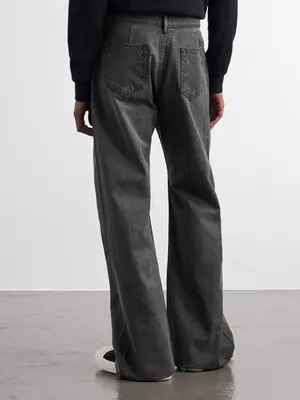 Rick Owens Geth Wide-leg Jeans - Gray