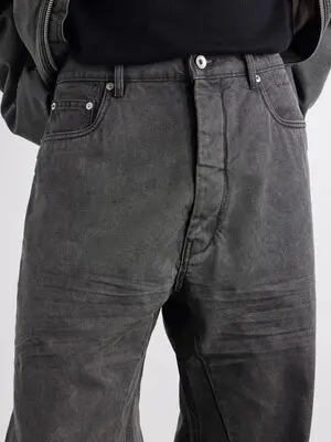 Rick Owens Geth Wide-leg Jeans - Gray