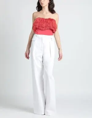 Elisabetta Franchi Top Coral Size Polyamide, Elastane, Polyester, Acetate, Linen