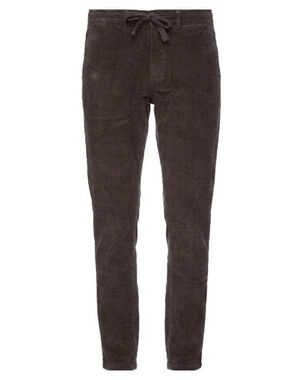HARMONT & BLAINE Pants Dark Size Cotton, Tencel, Elastane - Brown