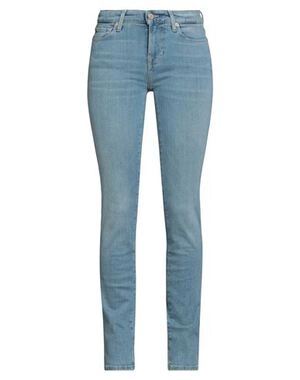 7 For All Mankind Jeans Size Cotton, Elastane - Blue