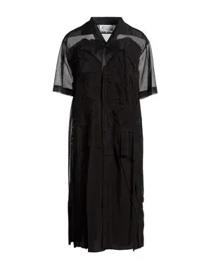 MAISON MARGIELA Midi Dress Size Polyester, Viscose