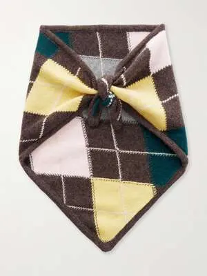 &daughter Ava Argyle Cashmere Scarf