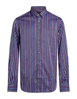 Paul & Shark Silver Collection Shirt Midnight Size Cotton