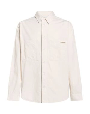 Calvin Klein Shirt Size Cotton - Beige