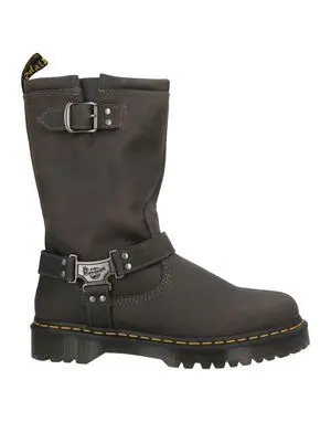 Dr. Martens Boot Charcoal Size Leather