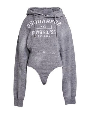 Dsquared2 Bodysuit Size Cotton - Grey