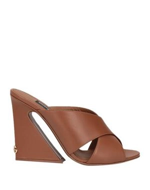 Dolce & Gabbana Sandals Size Calfskin - Brown
