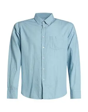 MANUEL RITZ Shirt Sky Size Cotton