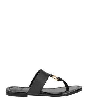 ODISSI Thong Sandal Size Calfskin - Black