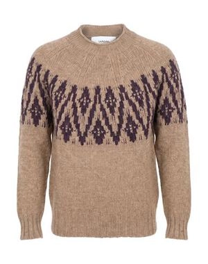 LARDINI Sweater Sand Size Alpaca Wool, Wool, Nylon, Polyamide - Beige