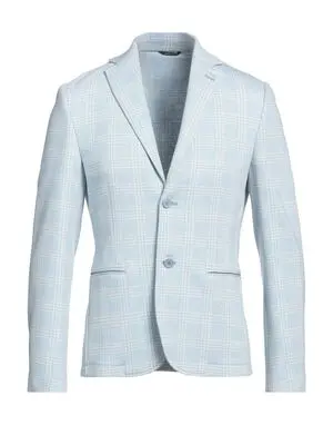 DANIELE ALESSANDRINI Blazer Sky Size Polyester, Viscose, Polyamide, Elastane