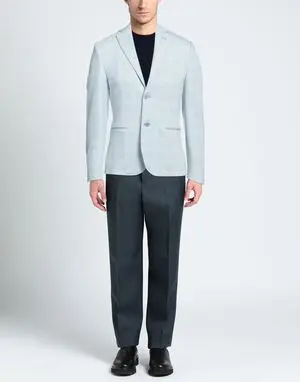 DANIELE ALESSANDRINI Blazer Sky Size Polyester, Viscose, Polyamide, Elastane