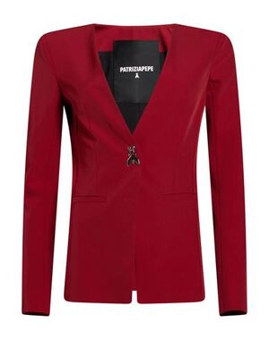Patrizia Pepe Blazer Size Polyester, Elastane - Red