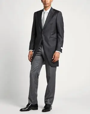 TOMBOLINI Suit Charcoal Size Virgin Wool
