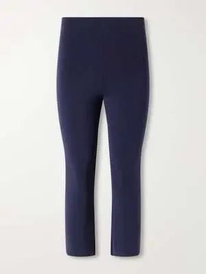 Faithfull The Brand Leandra High-rise Cotton-blend Capri Pants