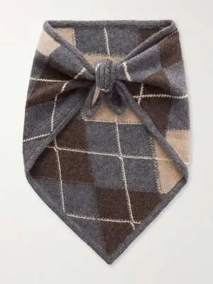 &daughter Ava Argyle Cashmere Scarf
