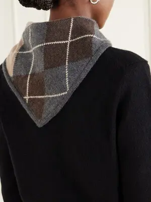 &daughter Ava Argyle Cashmere Scarf