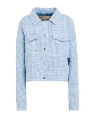 Herno Jacket Sky Size Cotton, Polyester