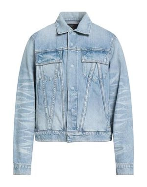 Amiri Denim Outerwear Size Cotton - Blue