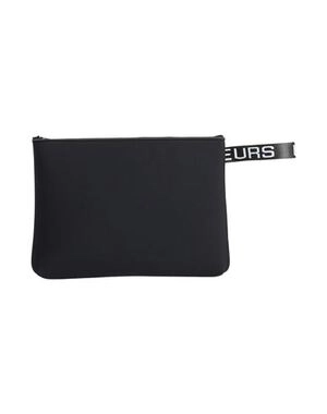 LA FILLE DES FLEURS Handbag Textile Fibers - Black