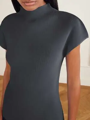 Issey Miyake Mist Plissé Blouse