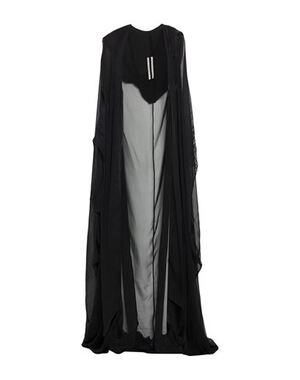 Rick Owens Cape Size Silk - Black