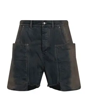 Rick Owens Denim Shorts Size Cotton