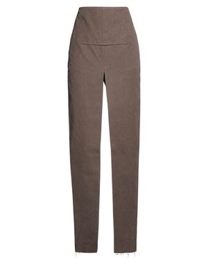 Rick Owens Maxi Skirt Size Cotton, Polyurethane - Brown