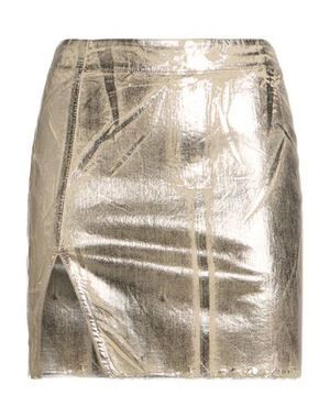 Rick Owens Denim Skirt Size Cotton, Polyester, Rubber - Silver