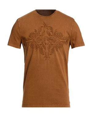 John Varvatos T-shirt Size Organic Cotton - Brown