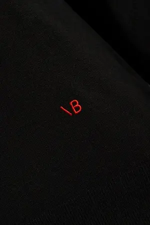 Victoria Beckham Logo-embroidered Merino Wool Jumper