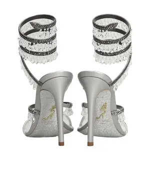 Rene Caovilla Chandelier Embellished Sandals