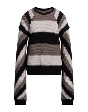 Rick Owens Sweater Taupe Size Virgin Wool - Grey