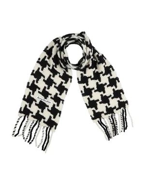 Acne Studios Scarf Alpaca Wool, Nylon - Black