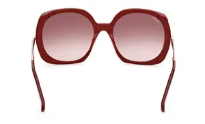 Max Mara Two-tone Oversize-frame Sunglasses