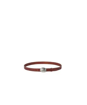 Brunello Cucinelli Leaf Motif Braided Buckle Belt