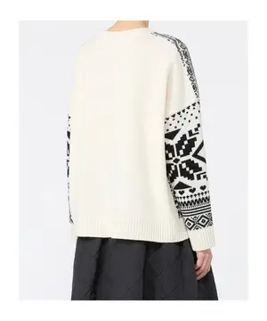 Max Mara Oose Jumper In Wool Jacquard