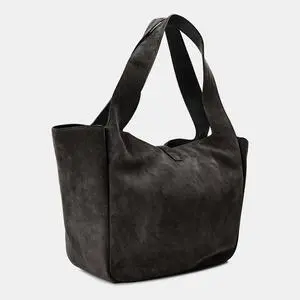 Saint Laurent Suede Shoulder Bag